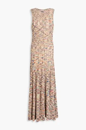 Zimmermann Crocheted Cotton Maxi Dress - Multicolor