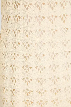 Zimmermann Crocheted Cotton Mini Dress