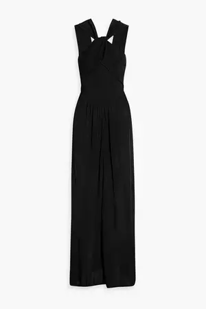 Zimmermann Stretchknit Maxi Dress - Black