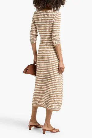 Zimmermann Crocheted Cottonblend Midi Dress