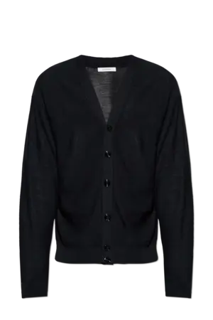LEMAIRE Wool Cardigan - Black