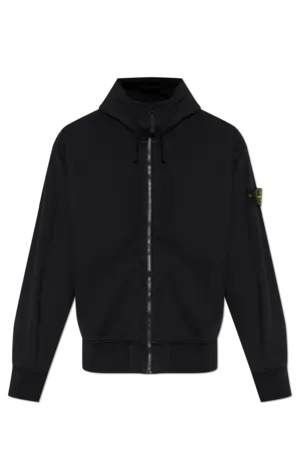 Stone Island Hoodie - Black