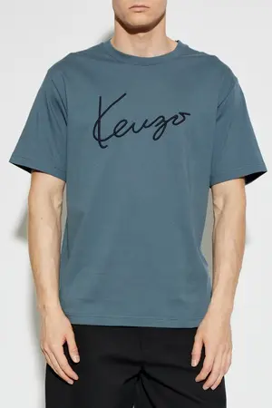Kenzo T-shirt With Embroidered Logo