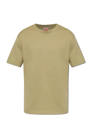 Kenzo T-shirt With Embroidered Logo - Green