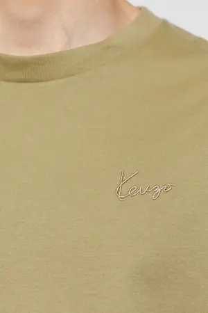 Kenzo T-shirt With Embroidered Logo