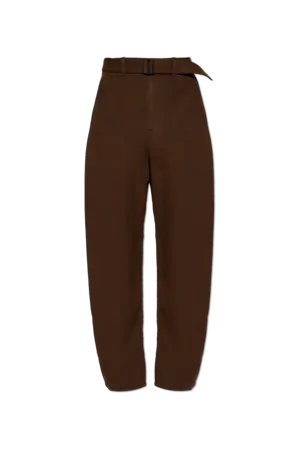 LEMAIRE Jeans With Belt - Brown