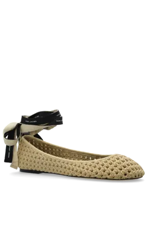 Marc Jacobs Ballet Flats With Lurex Thread