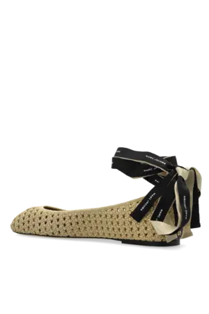 Marc Jacobs Ballet Flats With Lurex Thread
