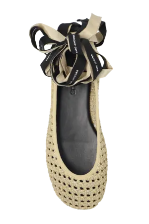 Marc Jacobs Ballet Flats With Lurex Thread
