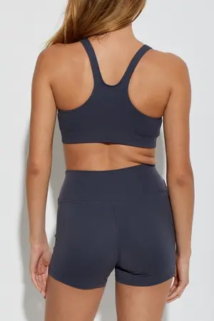 Sporty & Rich Training Bra From The `yoga Retreat` Collection - Grey