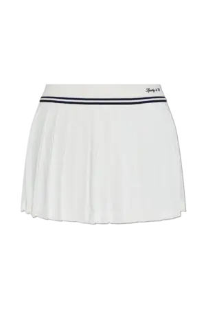 SPORTY & RICH Pleated Tennis Skirt - Cream