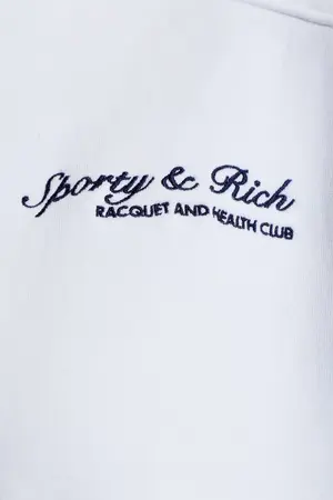 Sporty & Rich Beverly Hills Tennis Collection Sweatshirt - White
