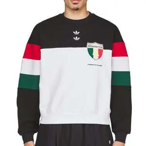 Adidas X Chavarria Fleece Crewneck Sweatshirt Asia Sizing - Black