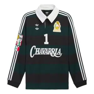 Adidas X Chavarria Long Sleeve Rugby Shirt - Black