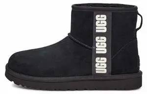 UGG Mini Side Logo Boot - Black