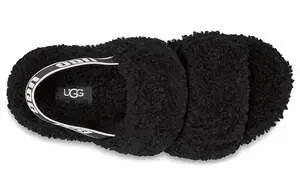 UGG Oh Fluffita Fur Slides - Black