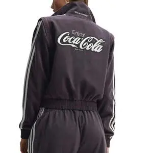 Adidas X Coca-cola Firebird Denim Track Jacket - Black