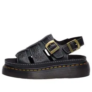 Women's Black Fisherman Sandals