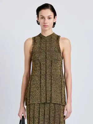 Proenza Schouler Maelle Top - Black Multi