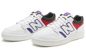 NEW BALANCE 480 Low Top Sneakers - White/blue/black