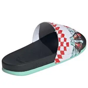 Adidas X Coca Cola Adilette Og Cf Slides - Core Black/cloud White/none