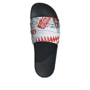 Adidas X Coca Cola Adilette Og Cf Slides - Core Black/cloud White/none