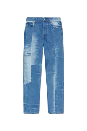 Kenzo Jeans With A `vintage` Effect - Blue