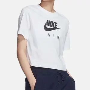 Nike Cropped T-shirt With Round Neck