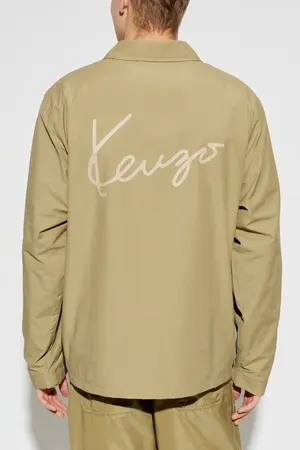 Kenzo Lightweight Jacket With Embroidered Logo