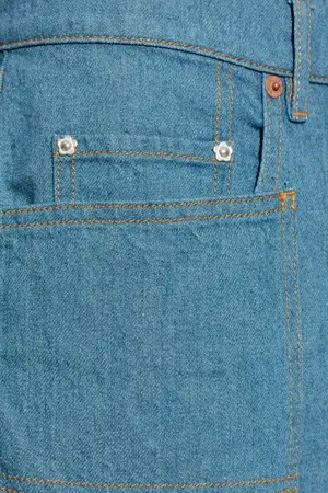 Kenzo Straight-leg Jeans In Light Wash Denim
