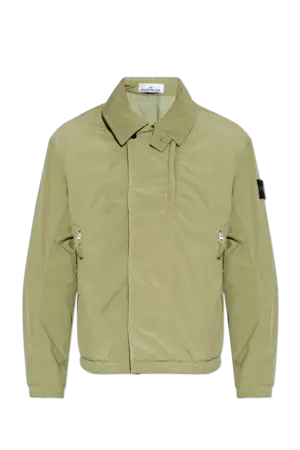 Stone Island Insulated Jacket With Pockets - Green