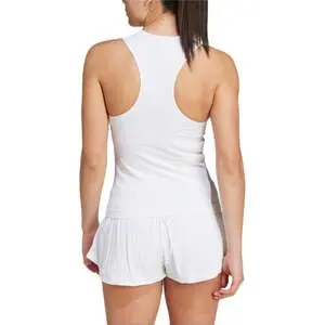 Adidas Pro Aeroready Seamless Y-tank - Whitre