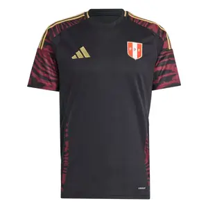 Adidas Peru 24 Away Soccer Jersey - Black/red