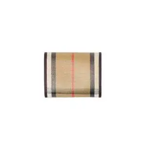 Burberry 25 Highlands Compact Wallet - Sand