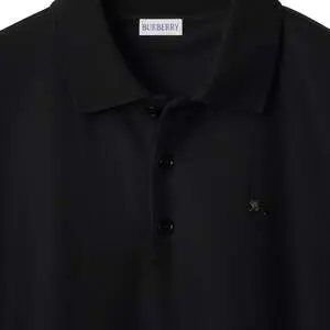 Burberry 25 Metal Ekd Cotton Polo Shirt