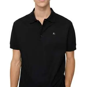 Burberry 25 Metal Ekd Cotton Polo Shirt