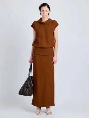 Proenza Schouler Liora Skirt - Copper