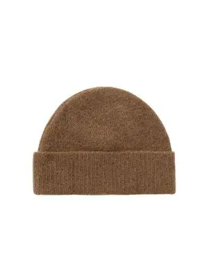 AMI Paris De Coeur Beanie - Brown