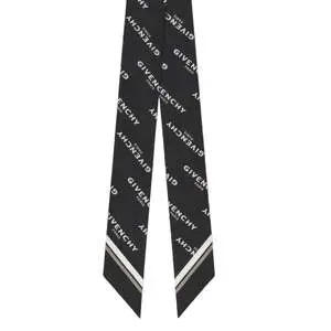Givenchy Shadow Bicolor Silk Bandeau