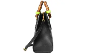 Gucci Leather Diana Bamboo Knot Top Handle Bag