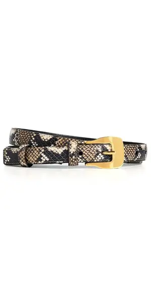 Altuzarra Square Buckle Belt - Python Macchia