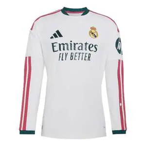 Adidas Real Madrid 26/27 Home Authentic Long Sleeve Jersey - White