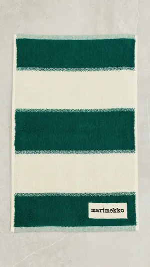 Marimekko Galleria Guest Towel Striped Terry Cloth