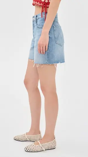 MOTHER The Extra Mile Fray Shorts