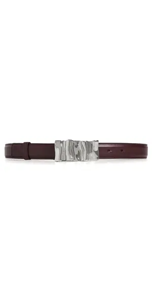 Altuzarra Buckle Belt - Deep Cherry