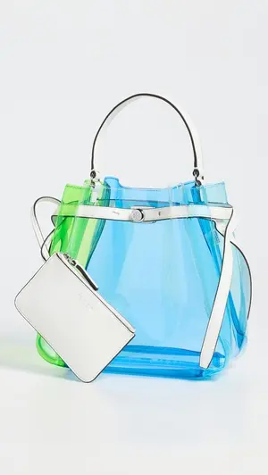Tory Burch Romy Colorblock Jelly Bucket Bag