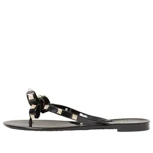 Valentino Garavani Rockstud Embellished Sandals - Black