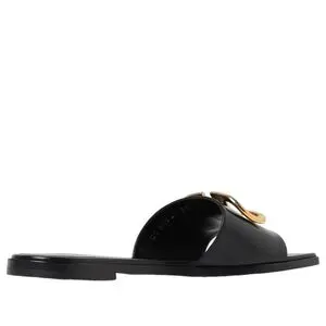 Valentino Garavani V Logo Signature Flat Slides