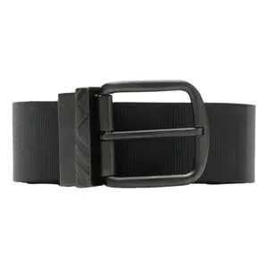 Burberry Reversible Check Pin Belt - Black