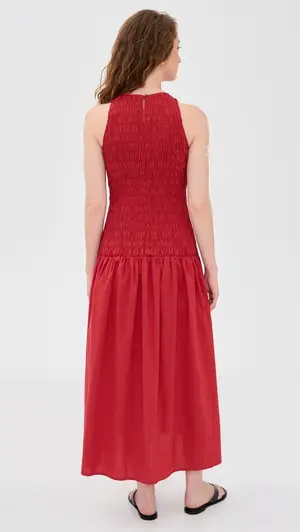 Faithfull The Brand Sanchia Midi Dress